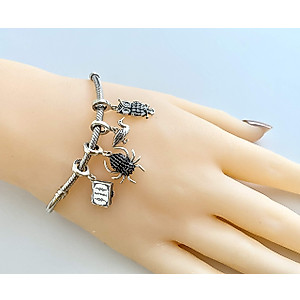 BOLENVI Sitting Night Owl 925 Sterling Silver Pendant Charm Bead For Pandora & Similar Charm Bracelets or Necklaces