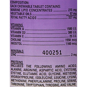 Vedco 60 Count Nutrived O.F.A. Chewable Tablets for Small and Medium Dogs