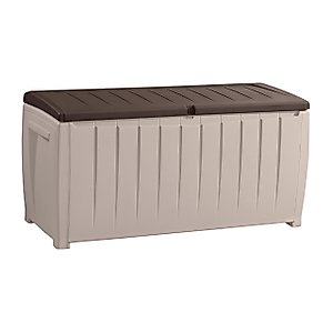 Keter Novel 17197948 Cushion Box 340 L Plastic Beige/Brown