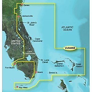 Garmin VUS009R - Jacksonville to Key West - SD Card