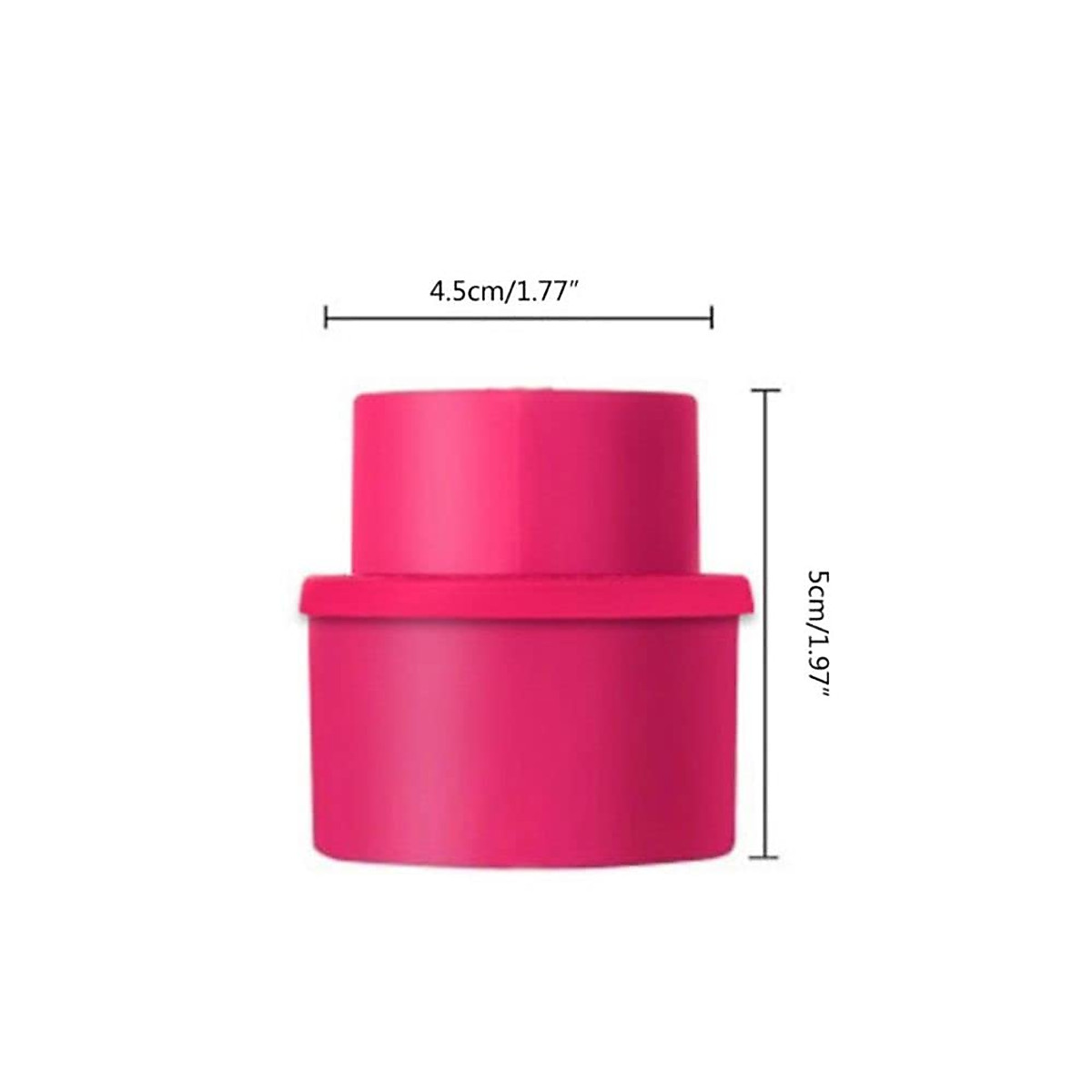 REBABA Fizz Keeper, Bottle Pump Caps, Bottle Stopper, Bottle Saver Stopper, Like A Wine Bottle Stopper, Drink Cap, Fizzy Sealer, Vacuum Soda Cap(Black)