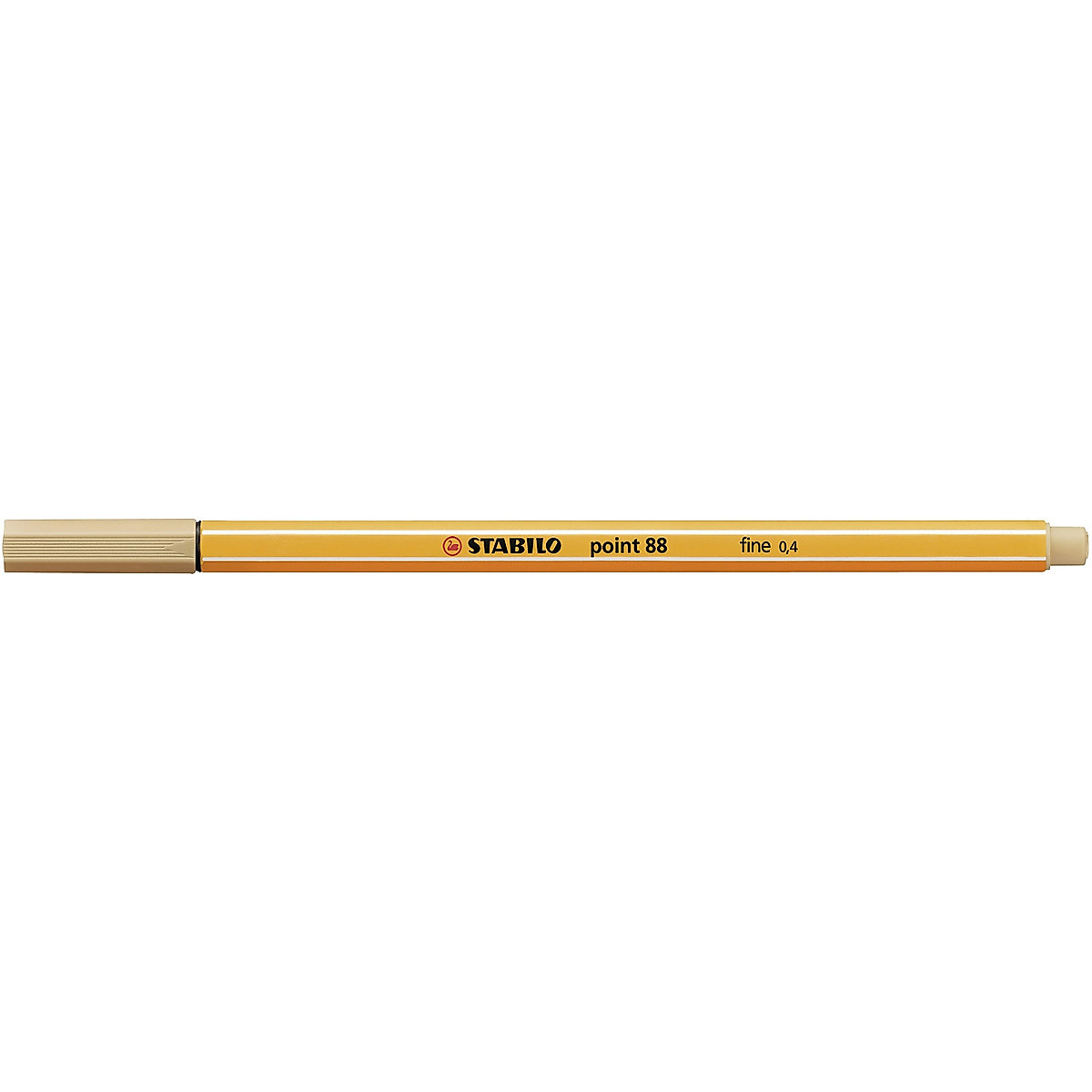 Fineliner - STABILO Point 88 - Pack of 10 - Light Ochre