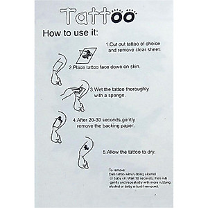 MapofBeauty Bright Watermelon Red Lip Prints Temporary Waterproof Tattoo Sticker(2 pcs/lot)