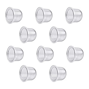 yuntop 10 Pcs Carburetor Primer Bulb Replace Primer Bulb Bulbs Pump Compatible with SRM211 SRM230 SRM265 GT200 GT210 GT225 FS46 FS45 FS55 FS40 FS40C 0057003 0057004 0058001 String Trimmer