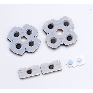 Conductive Adhesive Rubber Pad Silicone Pads Buttons Replacement for PS5 Controller Button Kit