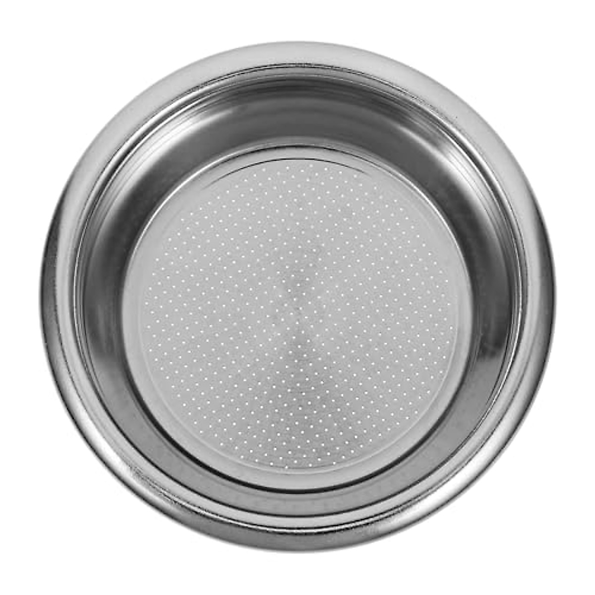 BRIGHTFUFU Stainless Steel Espresso Filter Cup Reusable Coffee and Tea Filter Metal Coffee Filter for Espresso Machine Coffee Making Tool