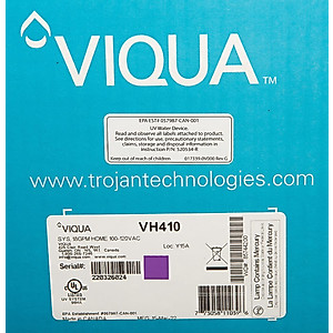VIQUA VH410 Home Stainless Steel Ultraviolet Water System - 18 GPM 3/4 MNPT 120V