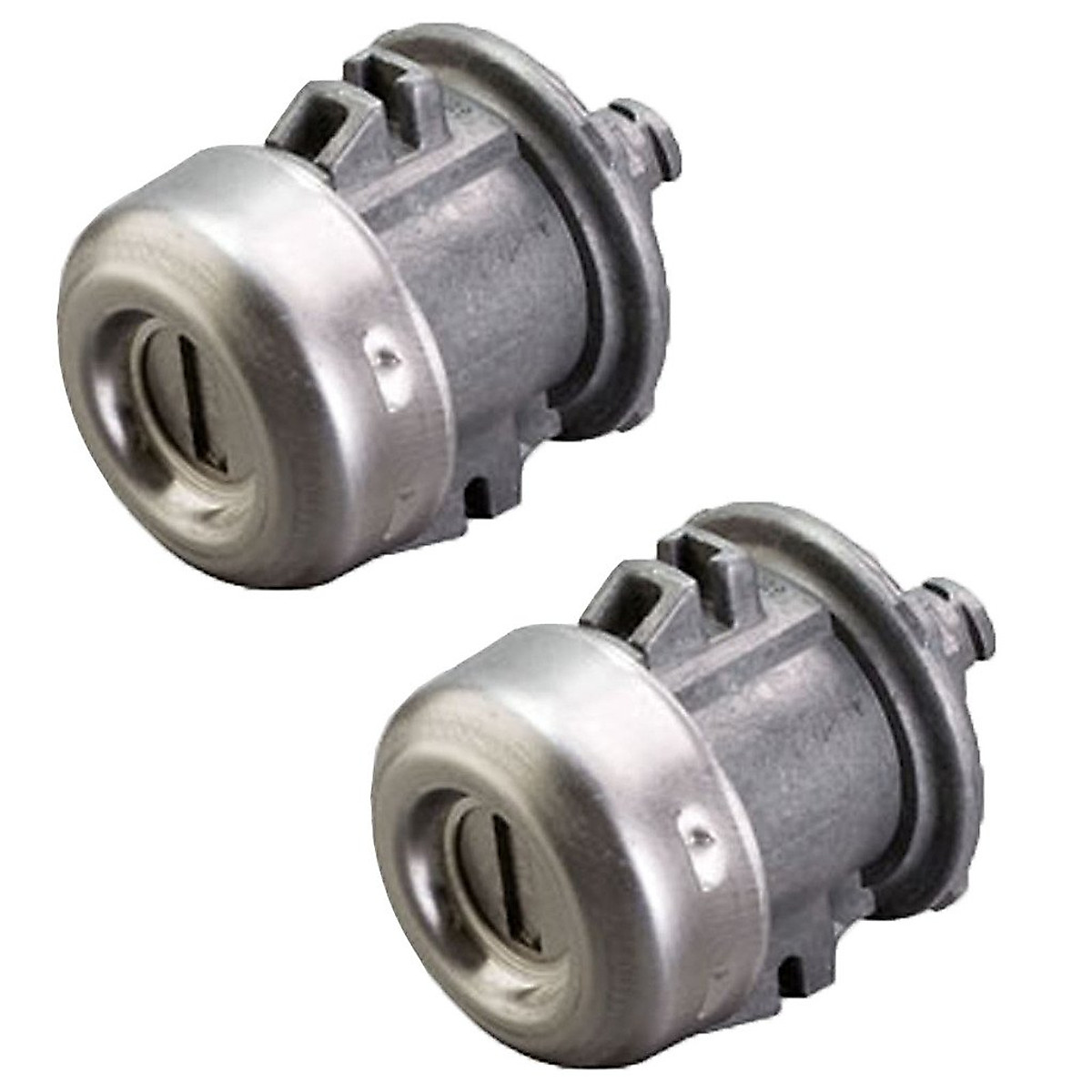 Ri-Key Security - Pair of Door Lock Cylinders Lock Set with 2 Keys for Ford F350 1999-2015