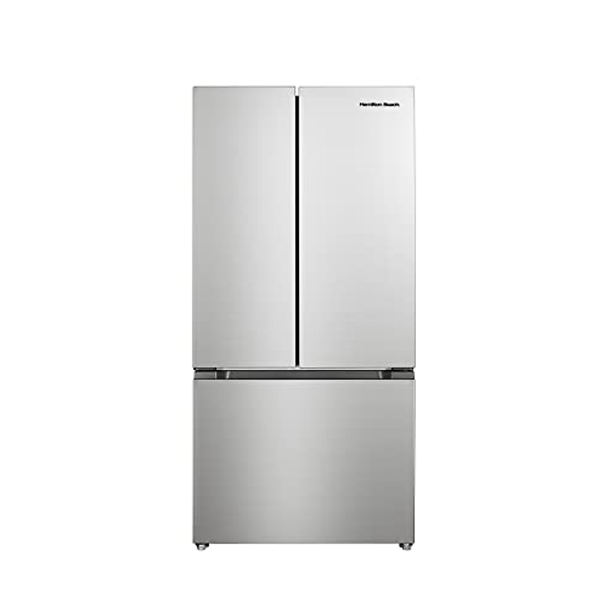 Hamilton Beach HBF1662 French Door Full Size Counter Depth Refrigerator with Freezer Drawer, 16.6 cu ft, Stainless