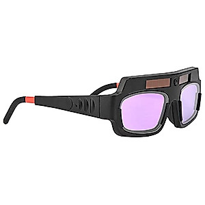 Garosa Solar Automatic Darkening Welding Goggles Protective Welding Glasses Welder Glasses Argon Arc Welding Soldering Torching Brazing Metal Cutting Glasses Welding Tools