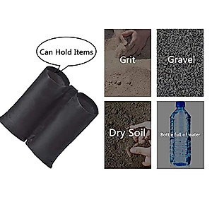 SCOCANOPY Weight Bags for Pop up Canopy Tent Gazebo, Leg Canopy Weights Sand Bags for Instant Outdoor Sun Shelter Canopy Patio Umbrella,4-Pack (Black)