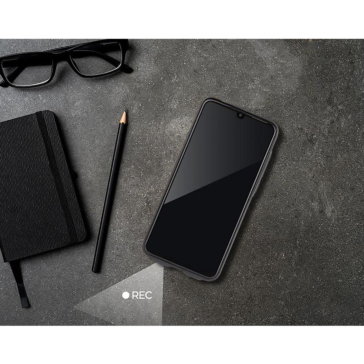 anteye Phone Hidden Spy Cameras-Miniature Camera-Pinhole Camera-Secret Camera-Mini Spy Camera-4k Hd Auto Focus 128g Black