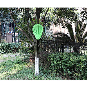 RESTCLOUD Bait Net and Fishing Landing Net with Telescoping Pole Handle Extends to 59 inches (Green)