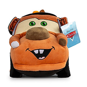 Disney Pixar Cars Tow Mater Plush Pillow Buddy - Super Soft Character Pillow - Polyester Microfiber, 14 Inches