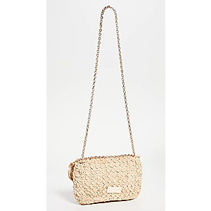 Vanessa Bruno Women's Small Moon Bag, Naturel, Tan, One Size