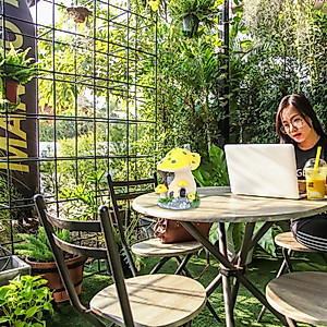 Happyyami Bonsai Ornaments Table Miniature Ornament Miniature Landscape Ornament Miniature Dollhouse Furniture Miniature House Figurine Micro Fairy House DIY Decoration Appendix Indoor