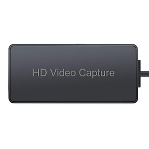 CAMWAY HD Video Capture USB 2.0 HDMI Video Game Capture Card,4k HDMI to USB 2.0 HD Live Capture Game Video Recording Box Support 2Output Capture for Windows Linux Mac OS YouTube OBS Twitch