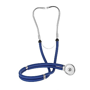 SURGICAL ONLINE Premium Royal Blue Stethoscopes Double Tube Adult and Pediatric Stethoscope - Ideal Gift for EMT, Nurse, Doctor, Medical Student, Paramedic and First Responders Includes Accessories
