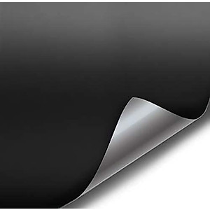 VViViD Black Matte 5 Foot x 6 Foot Car Wrap Vinyl Roll with Air Release 3Mil