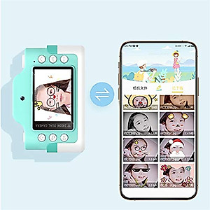 MCJL Christmas Camera Gift Child Toy Camera Boy Girl Child Camera Cartoon Digital Camera Small SLR Camera Toy Gift 750Mah Battery,Pink,36GB