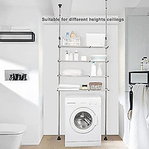 DAHOOMII Over The Toilet Storage Shelf Laundry Room Organizer Rack 0777-26 0