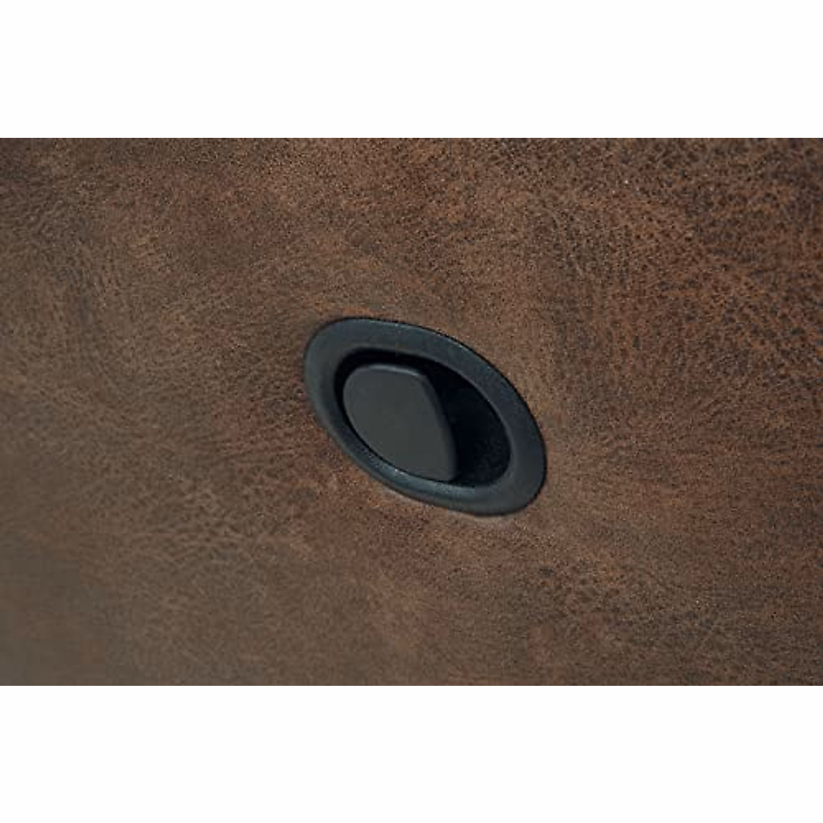 Signature Design by Ashley Bladen Faux Leather Manual Rocker Recliner, Brown