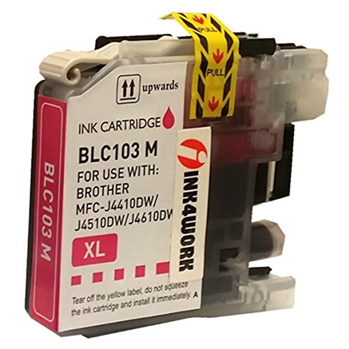 INK4WORK 24-Pack Compatible Replacement for Brother LC103XL LC-103XL Ink Cartridge DCP-J152W MFC-J245 MFC-J285DW MFC-J450DW MFC-J470DW MFC-J475DW MFC-J650DW MFC-J870DW MFC-J875D