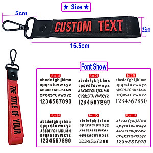 Uayma Keychain Wristlet Lanyard embroidery, personalized lanyard keychain for women and men travel, Nylon belt lanyard for car keys (Dog Buckle)