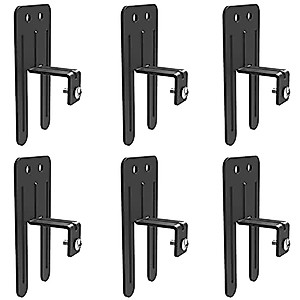 ZhouDaShu 6 PCS Non Slip Mattress Gripper, Mattress Slip Stopper, Anti Slip Mattress Gripper, Mattress Retainer Bar for Metal Bed Frames, Keep Mattress from Sliding(1.18 Inch(3cm))