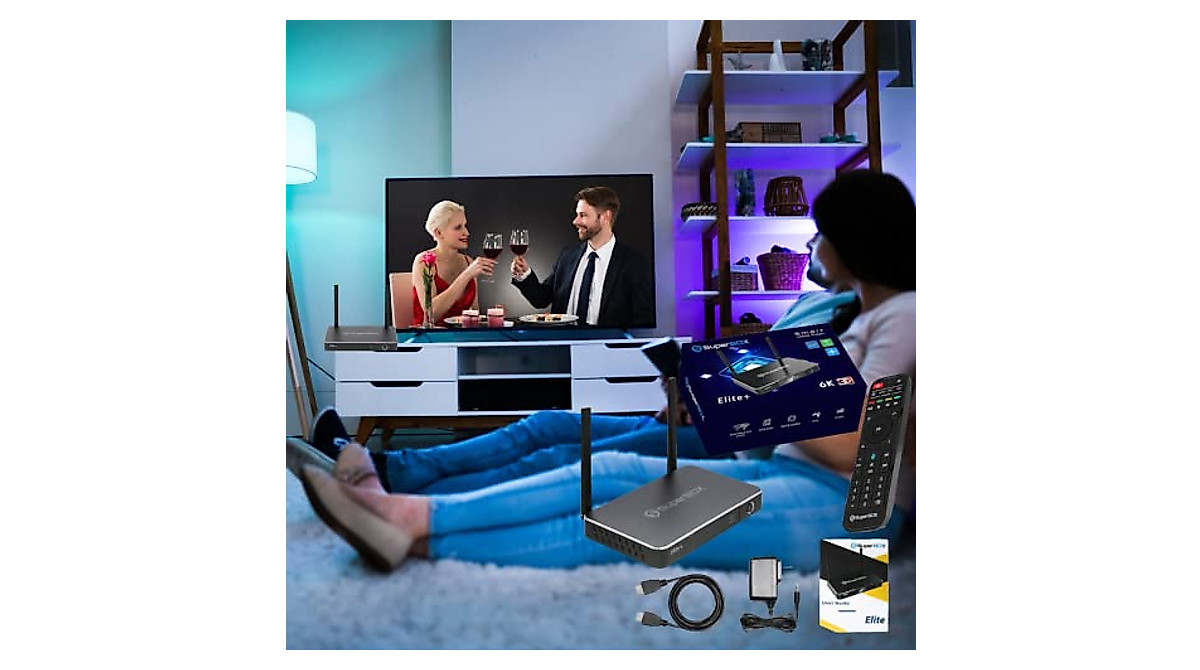 Elite+ Android TV Box 6K with 4GB RAM & 32GB Storage | Seamless Streaming