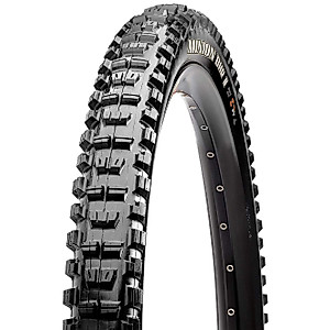 Maxxis EXO Dual Compound Minion DHR II Tubeless Folding Tire, 26 x 2.3-Inch
