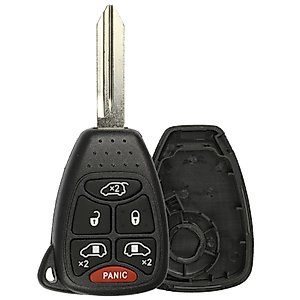 KeylessOption Just the Case Keyless Entry Remote Control Car Key Fob Shell Replacement for M3N5WY72XX