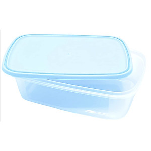 10 Pack To Go Food Storage Containers | Medium Size Rectangular Food Storage That Holds up to 35 Ounces of Food, Solids, or Liquids 35oz (4.22 cups) Leak Proof Microwave Freezer Dishwasher Safe