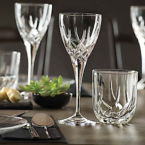 Barski Highball - Glass Tumbler - Set of 6 - Hiball Glasses - Crystal Glass - Beautiful Design - Drinking Tumblers - for Water, Juice, Wine, Beer and Cocktails - 15.75 oz Made in Europe