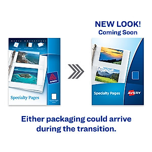 Avery 9 Pocket Trading Card Pages for 3 Ring Binder, Pokemon Cards, Pack of 10, Holds 90 Cards Total (76016)