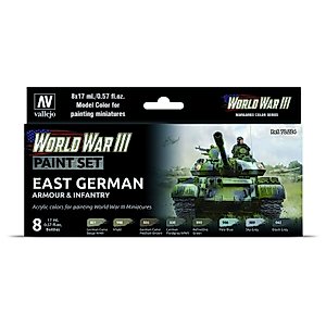 Vallejo Model Color WWIII East German Armour & Infantry