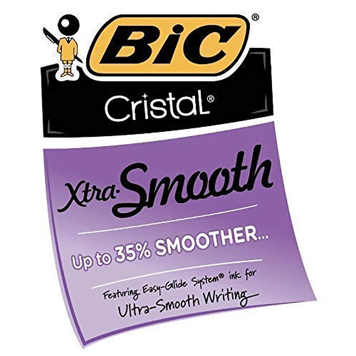 Bic Cristal Xtra-Smooth - 10 + 2 Free - Blue Pens