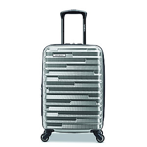 Samsonite Ziplite 4.0 Hardside Spinner Luggage (Silver Oxide, 20 Inch Carryon)