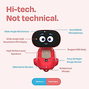 Miko 3: AI-Powered Smart Robot for Kids | STEM Learning & Educational Robot | Interactive Robot with Coding apps + Unlimited Games + programmable | Birthday Gift for Girls & Boys Aged 5-12