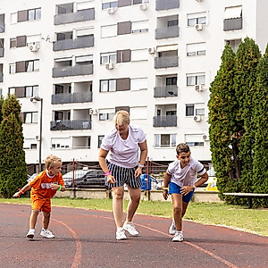 Oringaga 48PCS Running Party Rubber Bracelets, Sport Run Marathon Cross Country Party Baby Shower Birthday Party Supplies Decorations Goodie Bag Favors Inspirational Silicone Wristbands