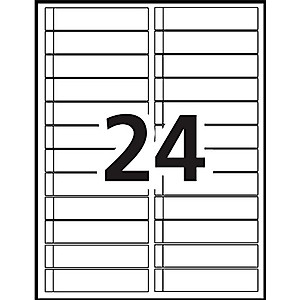 Avery Double Column 24 Tab Dividers for 3 Ring Binders, Customizable Table of Contents, Multicolor Tabs, 1 Set (11321)