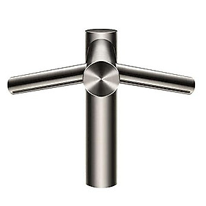 Long Tap Model AB 10 110-127 Volt Combination Hand Dryer and Hands Free Faucet in Brushed Stainless Steel