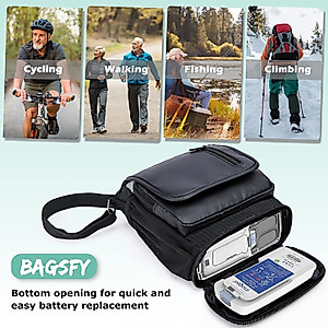 Carry Bag for Inogen One G4, Portable Oxygen Concentrator Shoulder Bag Compatible with Inogen One G4 & Accessories (Black)