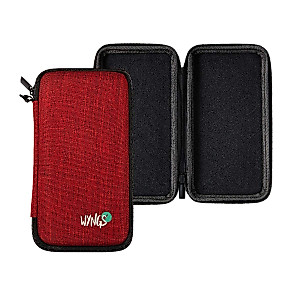 WYNGS Protective Case for Texas Instruments TI-84 Plus CE Graphing Calculator in red