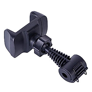 ELEQOTE Cell Phone Holder for Microphone Stand 360° Swivel Adjustable Smartphone Clamp Mount Compatible with iPhone, Galaxy, Sony, LG, Google, Pixel, Oneplus, Huawei and Other Phones