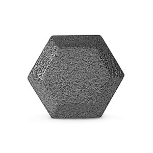 CAP Barbell Solid Hex Single Dumbbell (25-Pound)