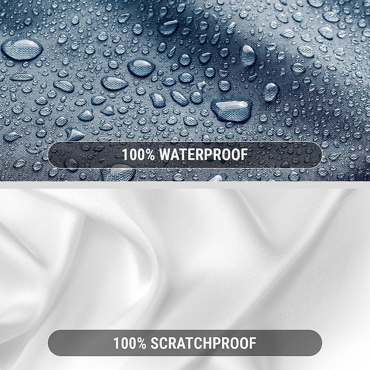 iCarCover 18-Layer Car Cover Waterproof All Weather, Premium Quality Car Covers for Automobiles, UV Protection, Ford Mustang, Camaro, XK, 4-Series, M4, Supra, Thunderbird, Size C10 (See Size Chart)