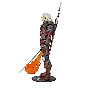 McFarlane Toys The Witcher Geralt of Rivia (Wolf Armor) 7" Action Figure