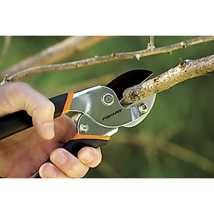 Fiskars Power-Lever Anvil Pruner 8 Inch