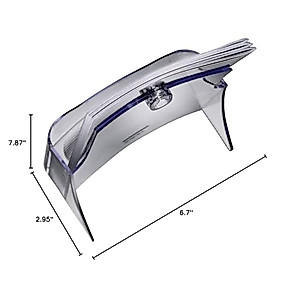Sigel LH112 Table-Top Literature Holder Acrylic, with 1 Compartment, Clear, for A5